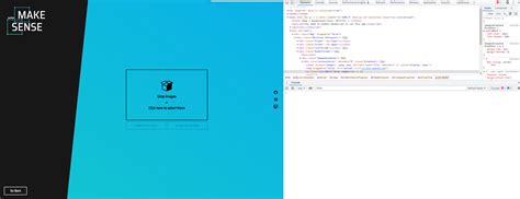Click On Drop Images Or Click Here To Select Them Do Nothing · Issue