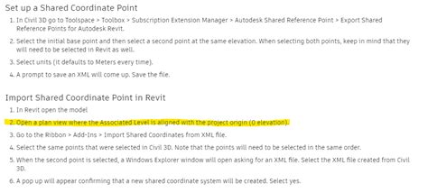 Shared Reference Point Wrong Elevation Autodesk Community