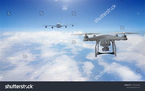 Airplane Collision Avoidance Over Royalty Free Licensable Stock Photos Shutterstock