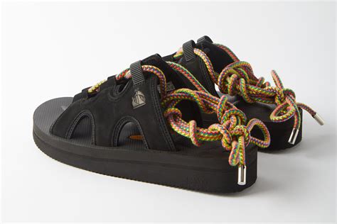 Shop The Suicoke X Lanvin Slides In The Matchesfashion Sale Here