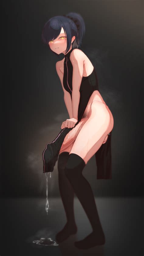 Rule 34 1futa 9 16 Ass Balls Balls Under Clothes Big Penis Black Background Black Hair Black