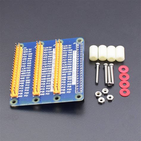 Raspberry Pi Gpio Extension Board 1 To 3 40 Pin Gpio Module For