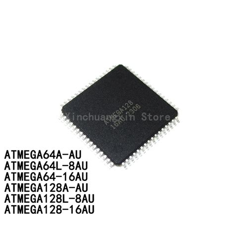 1PCS ATMEGA128 16AU ATMEGA64 16AU ATMEGA64A AU ATMEGA64L 8AU ATMEGA128L 8AU AVR TQFP 64 8 Bit