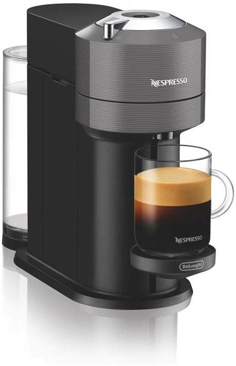 Капсульная кофемашина DeLonghi Nespresso Vertuo Next ENV120GY, черный ...