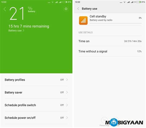 Xiaomi Redmi Note Battery Test Results