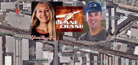 Pascal And Kelly Reid Idd As Father Daughter Killed In Fullerton Fiery Plane Crash