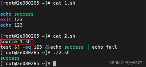 关于执行shell脚本中的exit却直接退出终端shell脚本关闭终端 Csdn博客
