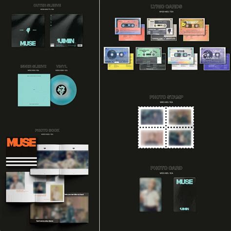 Jimin 지민 Bts Muse 2nd Solo Album Lp Super Dragon Toys