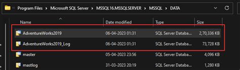 Attach Database