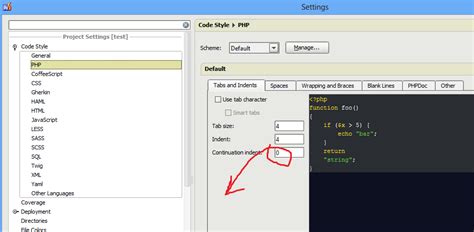 Coding Style Phpstorm Switch Statement Break Indenting Stack Overflow