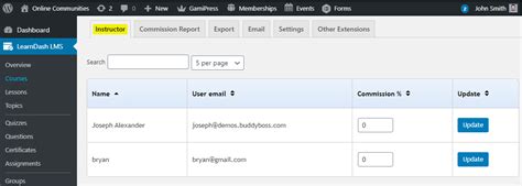 Multiple Instructors for LearnDash - Knowledge Base | BuddyBoss Resources