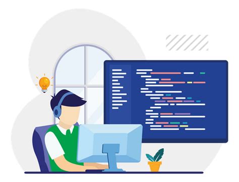 Programming And Development Illustration Pack 8 Free Download Science