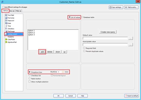 4 Types Of List Box Or Drop Down Box In PHPRunner MOBITEK System Corporate Blog