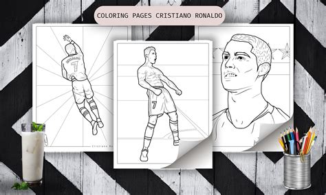 Ronaldo Soccer Coloring Pages
