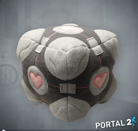 Мягкая игрушка куб компаньон из Портал Portal 2