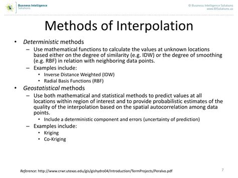 PPT Spatial Interpolation A Brief Introduction PowerPoint