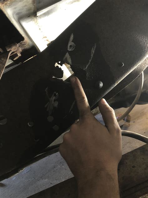 Is This Chassis Rust Hole Fixable Rwelding