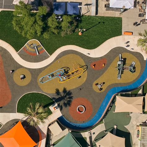 Atelier Scale Designs The Folds Playground To Encourage Tactile Play