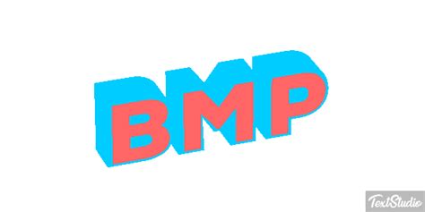 Bmp Word Animated  Logo Designs