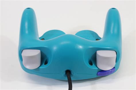 Official Nintendo Gamecube Controller Emerald Blue Teal Oem Plug