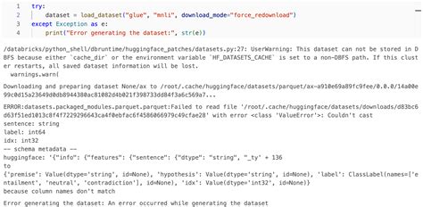Can't load GLUE/MNLI dataset from Hub due to schema issues - 🤗Datasets - Hugging Face Forums