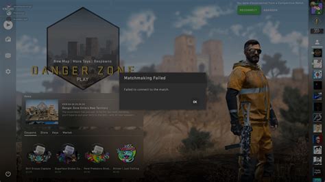 Disconnected For No User Logon And Connecting To Csgo Network On