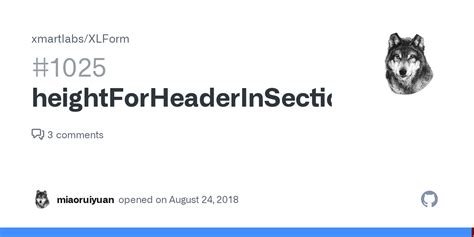 HeightForHeaderInSection Issue Xmartlabs XLForm GitHub