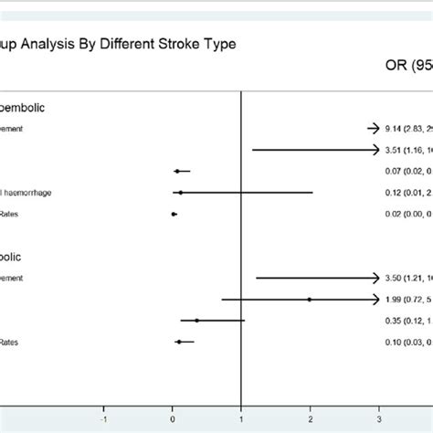 Subgroup Analysis By Different Stroke Types Download Scientific Diagram