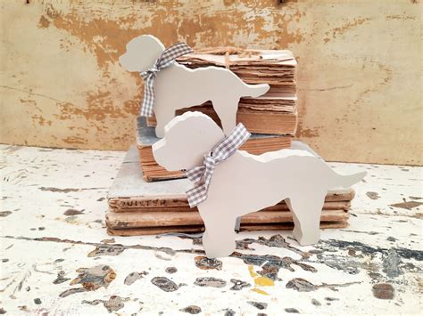 Painted Wooden Cockapoo For Sale Hand Painted Wooden Animals Trunk