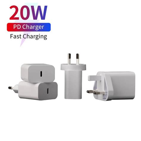 White W Usb C Power Adapter Port Pro Cargadores Original Brick W Charging Block Usb Wall