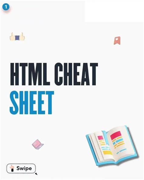 M Prakash Kumar On Linkedin Html Cheat Sheet For Beginners
