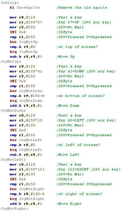 Simple Assembly Examples On The ARM