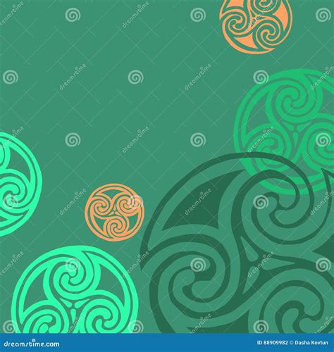 Celtic Sign Design Symbol Element Abstract Knot Icon Tatt Stock Illustration Illustration Of