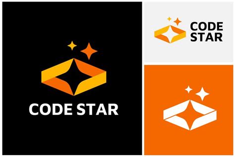 Star Letter C Code Script Coding Internet Web Program Logo