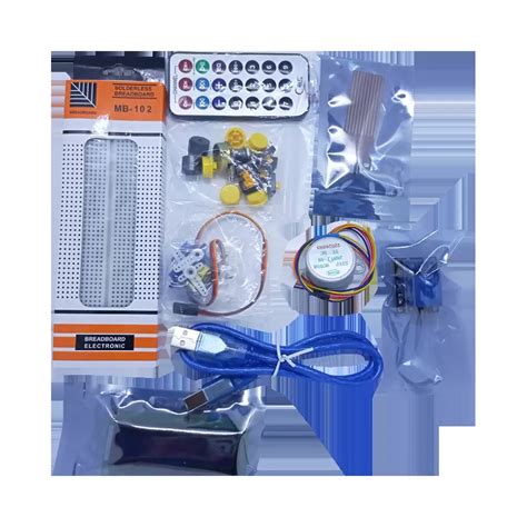 Kit Inicial Compatible Con Arduino Uno R Y Componentes Electronicos