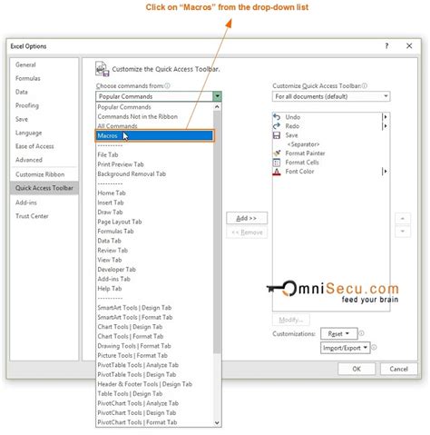 Macro Button In Quick Access Toolbar At Edward Acosta Blog
