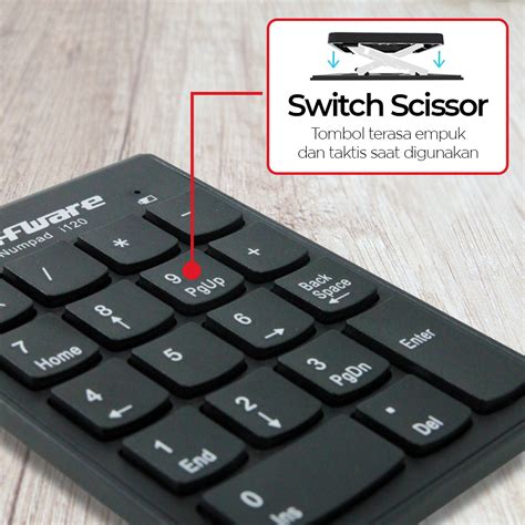 taffware keypad numeric wireless 2 4 ghz 10m i120 black