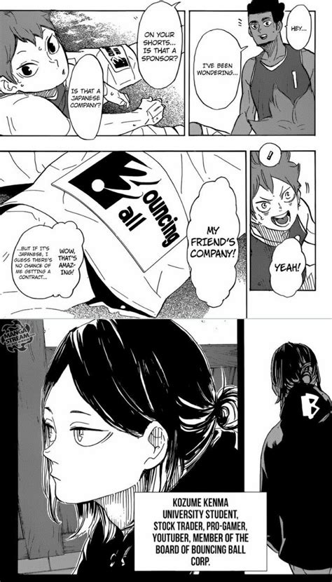 Kenma Timeskip Haikyuu Manga Komik Anime Haikyuu Funny