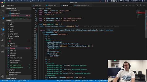 async typeahead with usesubject—angular dev learns react part 7 youtube