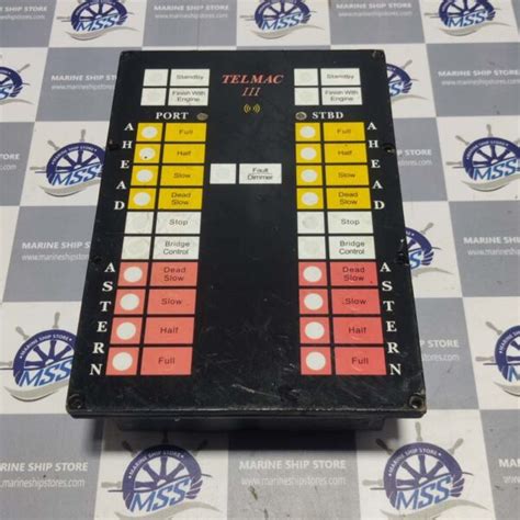 Engtek Pte Telmac Iii Emergency Engine Telegraph Marine Ship Store Engtek Pte Telmac Iii Emergency Engine Telegraph Marine Ship Store