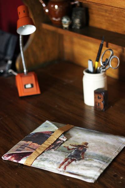 DIY Canvas IPad Case Say Yes