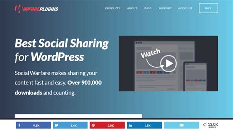best jquery social media sharing plugins