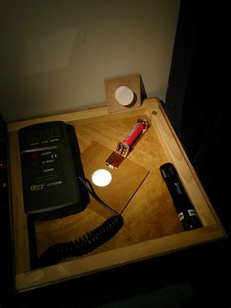 Floating Lumens My Integrating Sphere Project Flashlight Modding And DIY Parts