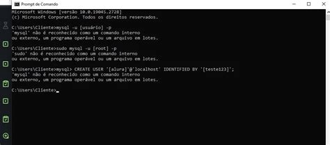 Comando Dos Mysql Não São Reconhecidos No Terminal Orm Com Nodejs