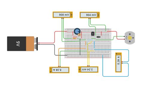 Circuit Design Circuito 2 Laboratorio 2 Johan Diaz Tinkercad