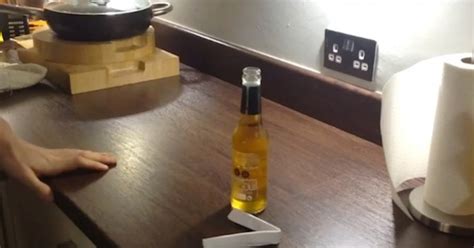 Here S How You Open A Bottle With A Piece Of Paper