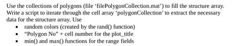 Solved Use The Collections Of Polygons File FilePolygon Chegg