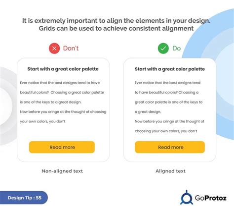 it is extremely important to align the element in your design ui ux