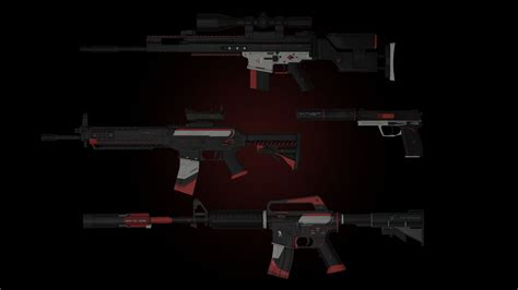 Cs2 Cyrex Collection 3d Model Cgtrader