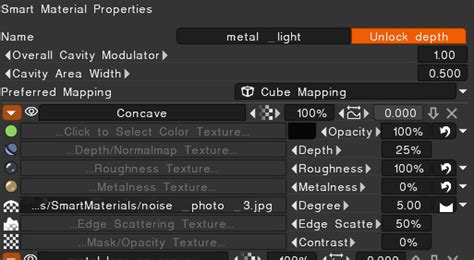 Smart Materials - 3DCoat Documentation